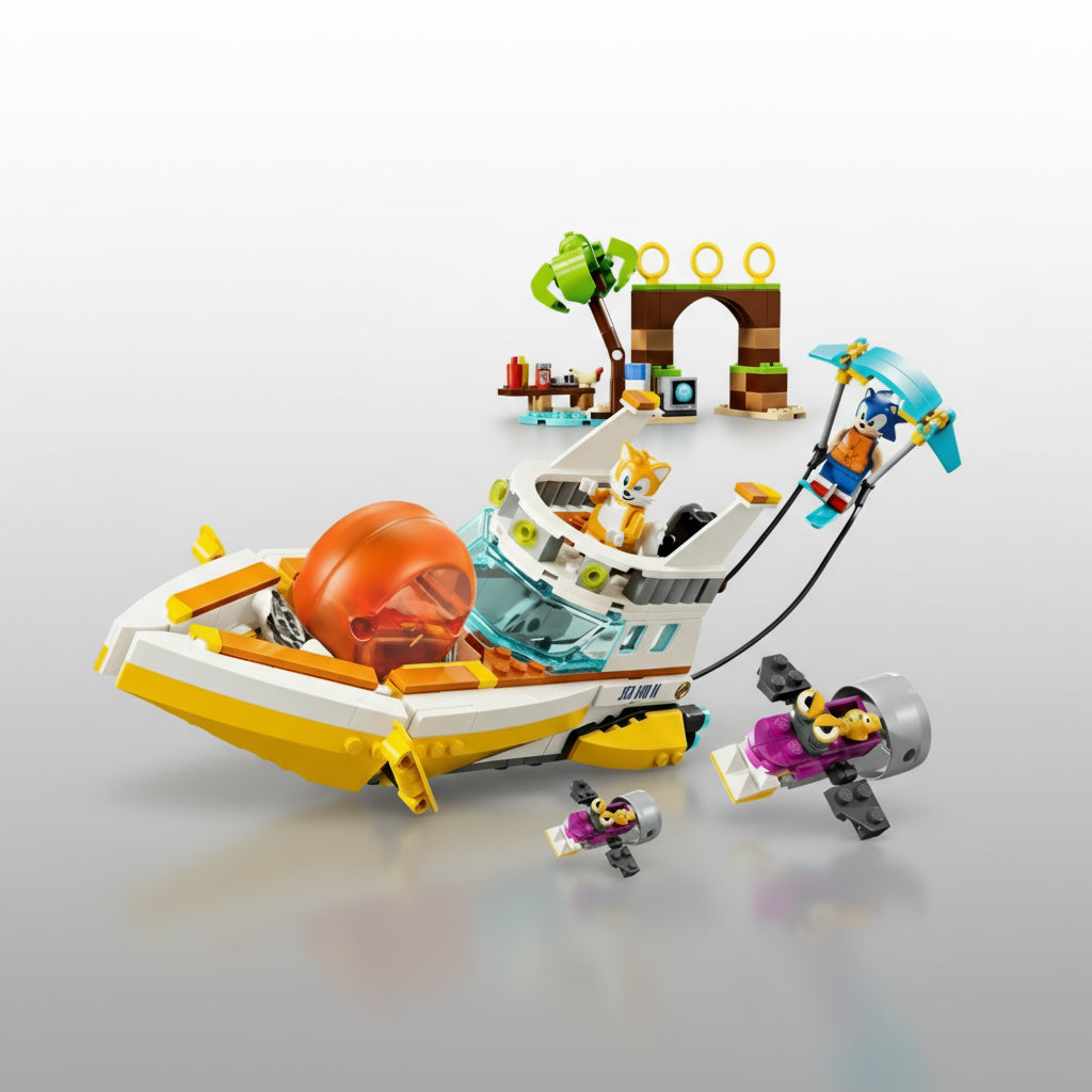 LEGO Sonic the Hedgehog Tails’ Adventure Boat – Bliip